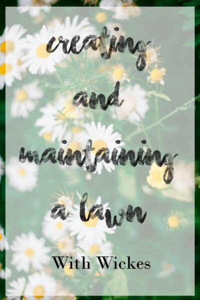 The Garden Makeover Project - Creating and Maintaining a Lawn, With ...
